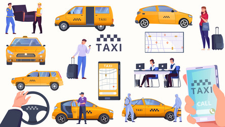 Taxi Vector Images (over 65,000)