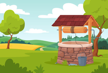 Well Royalty Free Vector Image - VectorStock