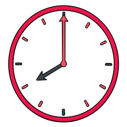 Set of clock Royalty Free Vector Image - VectorStock