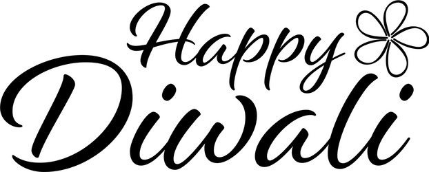 Handwritten lettering type composition happy Vector Image