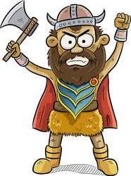 Angry Viking Face