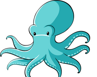 Blue-ringed octopus Royalty Free Vector Image - VectorStock