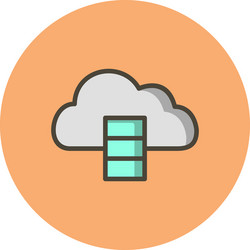 Data base icon Royalty Free Vector Image - VectorStock