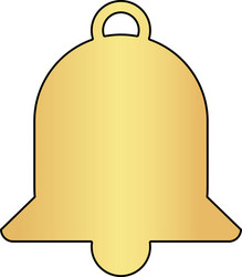 Bell computer symbol Royalty Free Vector Image