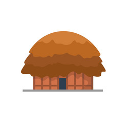 Rumah adat honai or onai traditional papua Vector Image