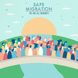 People Bridge Vector Images (over 2,500)