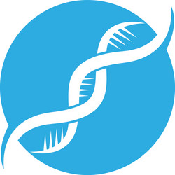 Gene symbol icon Royalty Free Vector Image - VectorStock