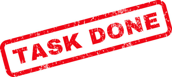 Well done rubber stamp Royalty Free Vector Image