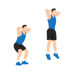 Squat Jump Vector Images (over 570)