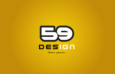 Number 59 Vector Images (over 400)