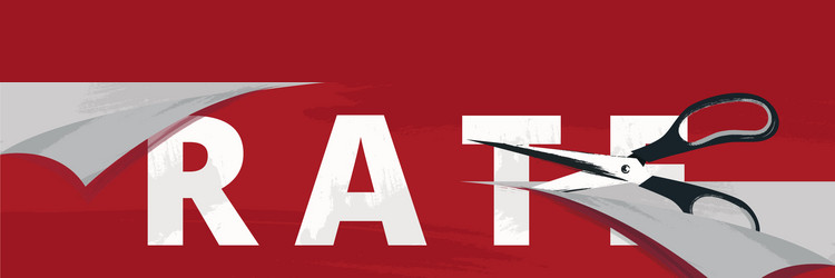 Rate Cut Vector Images (over 3,500)