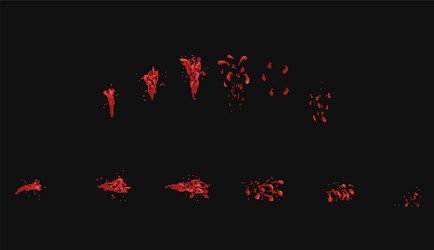 Blood Pixel Game Vector Images (55)