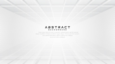 Modern abstract white square shape background Vector Image
