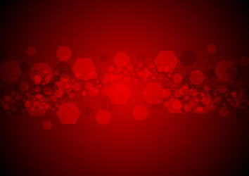 Bright red hi-tech background Royalty Free Vector Image