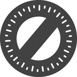 Round scale Royalty Free Vector Image - VectorStock