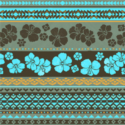 Aztec seamless pattern Royalty Free Vector Image