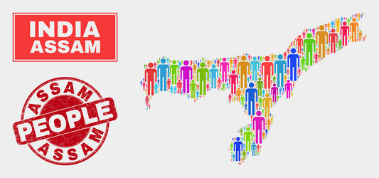 Assam People Vector Images (64)
