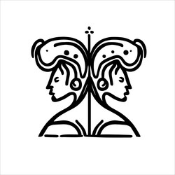 Gemini Royalty Free Vector Image - VectorStock