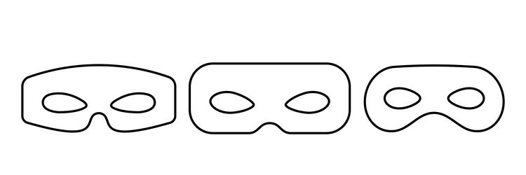 Burglar Mask Template