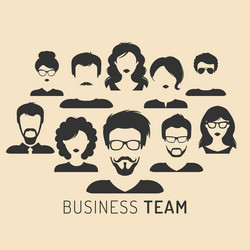 Project team Royalty Free Vector Image - VectorStock