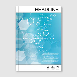 Science background modern templates Royalty Free Vector