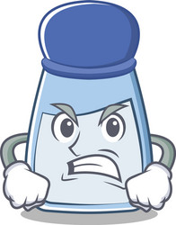 Cartoon pepper shaker with smiling faces Vector Image