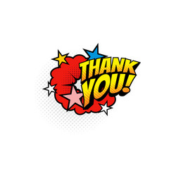 Thank you card with birds Royalty Free Vector Image