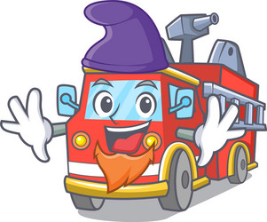 Elf traffic light character cartoon Royalty Free Vector