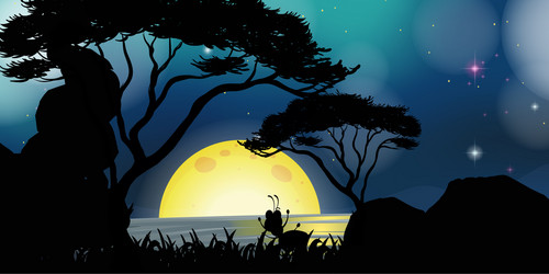 Night Scene Vector Images (over 44,000)