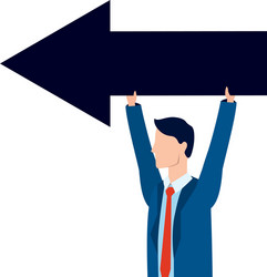 Successful businessman avatar cartoon Royalty Free Vector