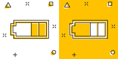 Battery Icon with Yellow Charge Indicator Vector Images (over 670)