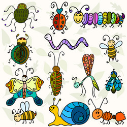 Cute Bugs Vector Images (over 29,000)