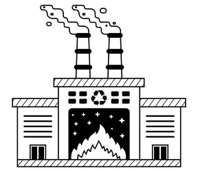 Factory Smokestack Symbol Vector Images (over 230)