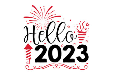 Hello 2023 Vector Images (over 250)