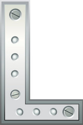 L Royalty Free Vector Image - VectorStock