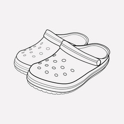 Crocs Shoes Vector Images (over 340)