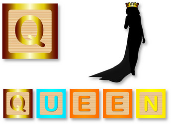 Q is for Queen Vector Images (15)