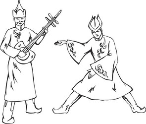 Mongolian Costume Vector Images (over 160)
