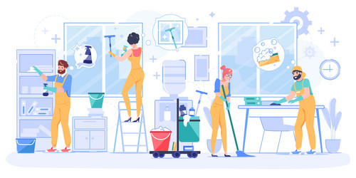 Office Cleaning Clipart