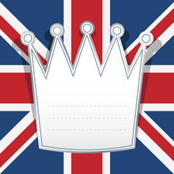 Uk note paper Royalty Free Vector Image - VectorStock