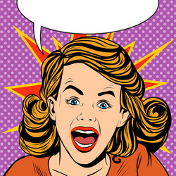 Cartoon Girl Screaming Vector Images (over 2,500)