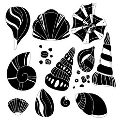 Seashell Cut Out Vector Images (96)