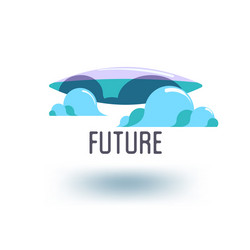 Abstract object of the future Royalty Free Vector Image