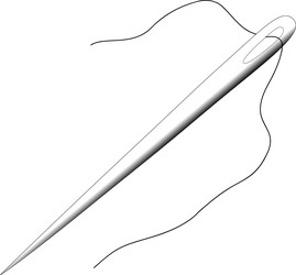 Line Drawing of Needle and Thread Vector Images (over 1,500)