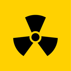 Gamma Radiation Symbol Green