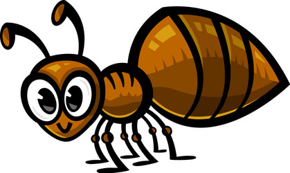 Cartoon Ant Insect Bug Royalty Free Vector Image