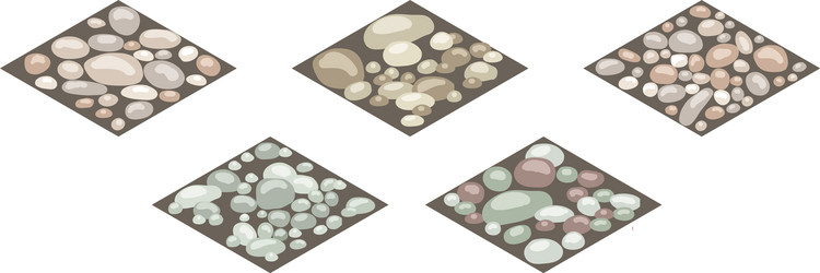 Isometric Ground Texture Vector Images (over 460)