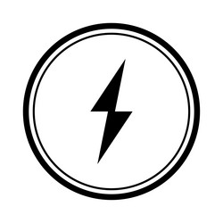 Wireless charger logo sign Royalty Free Vector Image