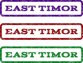 East timor watermark stamp Royalty Free Vector Image