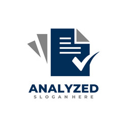 Check mark color logo Royalty Free Vector Image